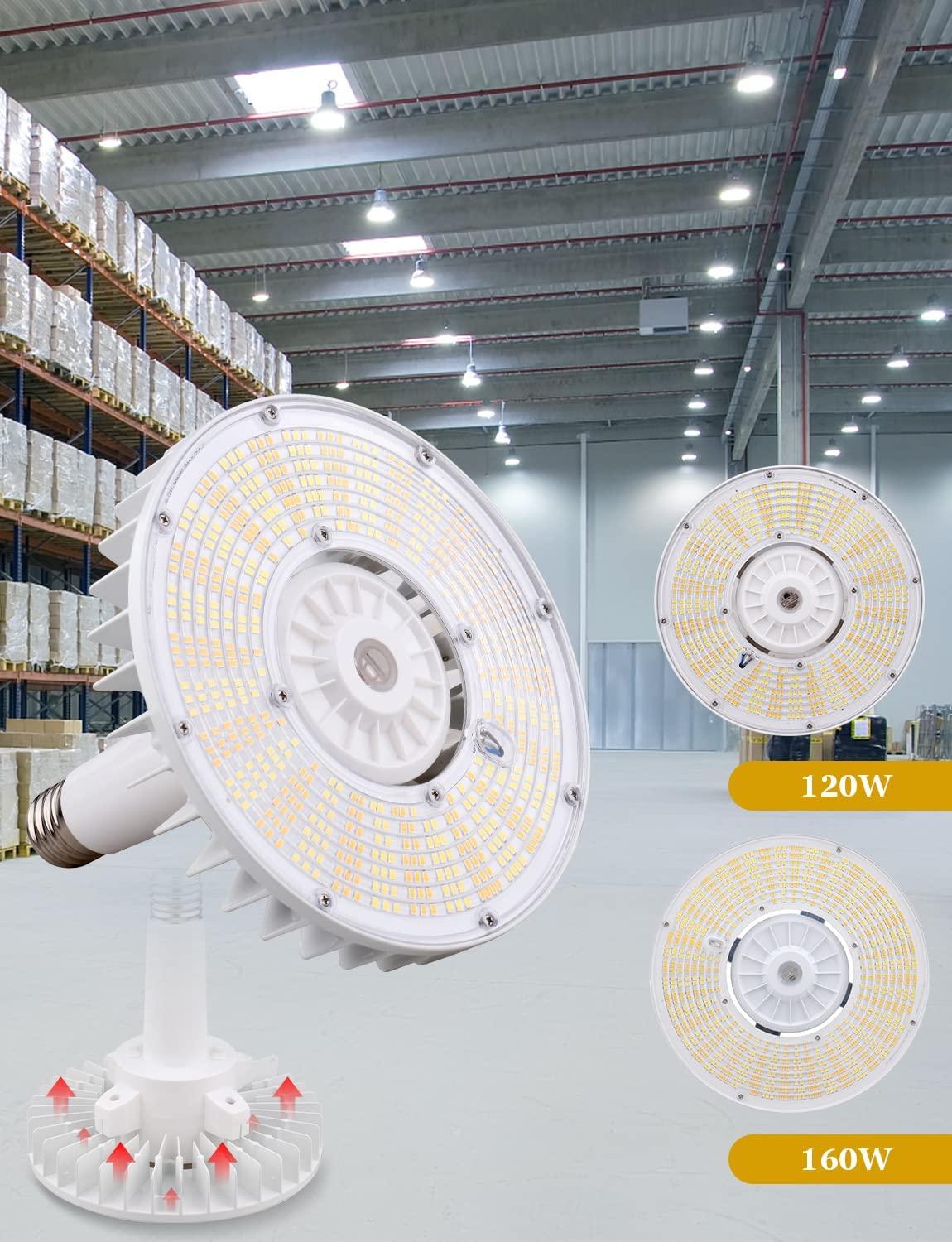 120W UFO High Bay LED Light Bulb - 18600Lm 5700K, - Dephen