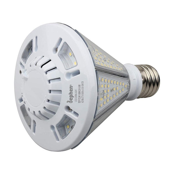50W Led Corn Light Bulb 6500 Lumen 5000K with Removable E26 & E39 Base - Dephen